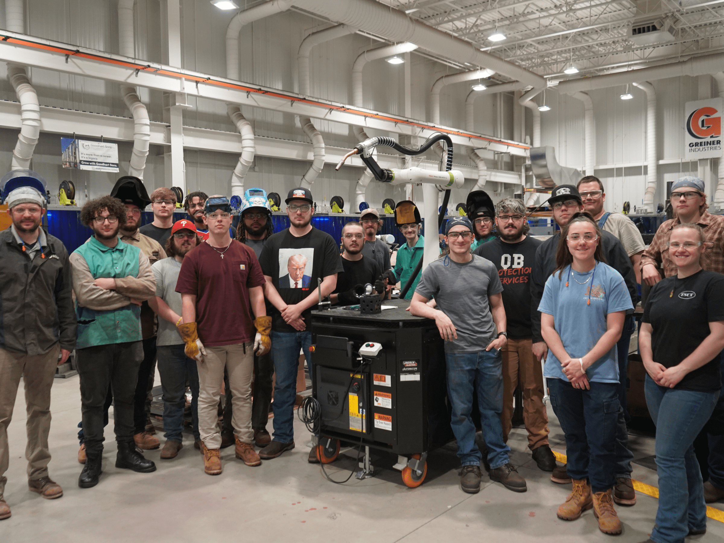 Robotics Welding Grant and Equipment - Thaddeus Stevens College of ...