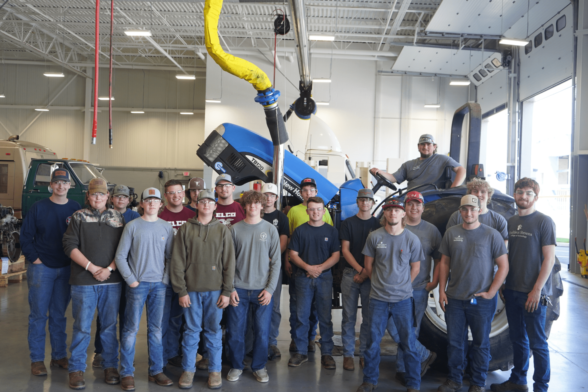 Tractor Makes a Difference - Thaddeus Stevens College of Technology